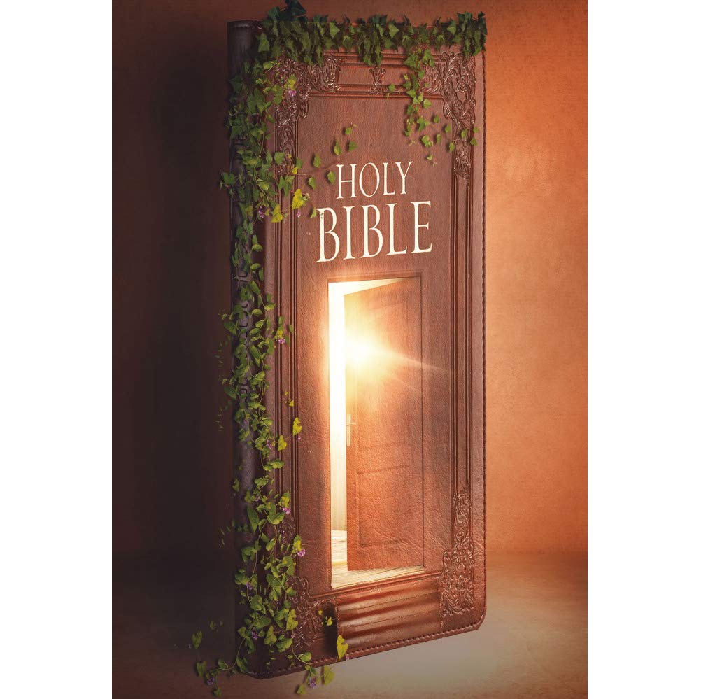 Amazon.com : Renaiss 7x10ft Holy Bible Backdrop for Photoshoot Kids ...