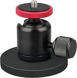 MUTUACTOR 60lb Magnetic Camera Mounting Base with Mini Ball Head, Super ...