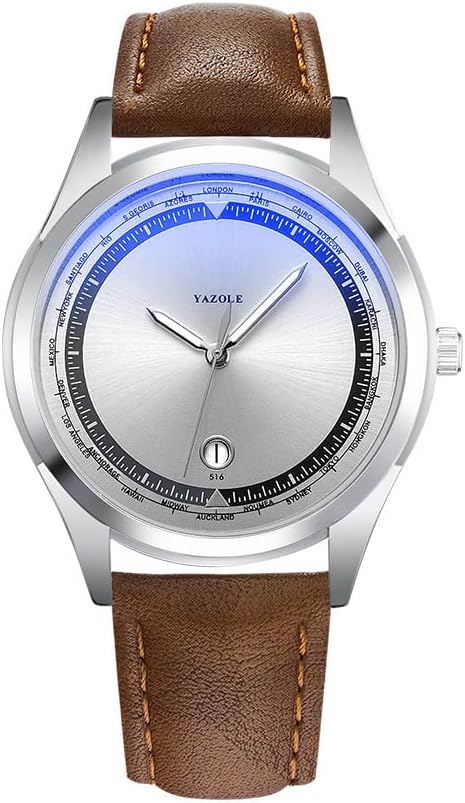WIRMEC BK40 Fashion Montre à Quartz à Affichage du Calendrier pour ...