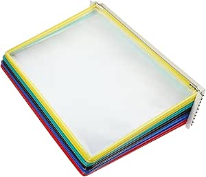 EXCEART Carpeta De Archivos Montada En La Pared Archivador De Pared De Oficina Contenedor De ...