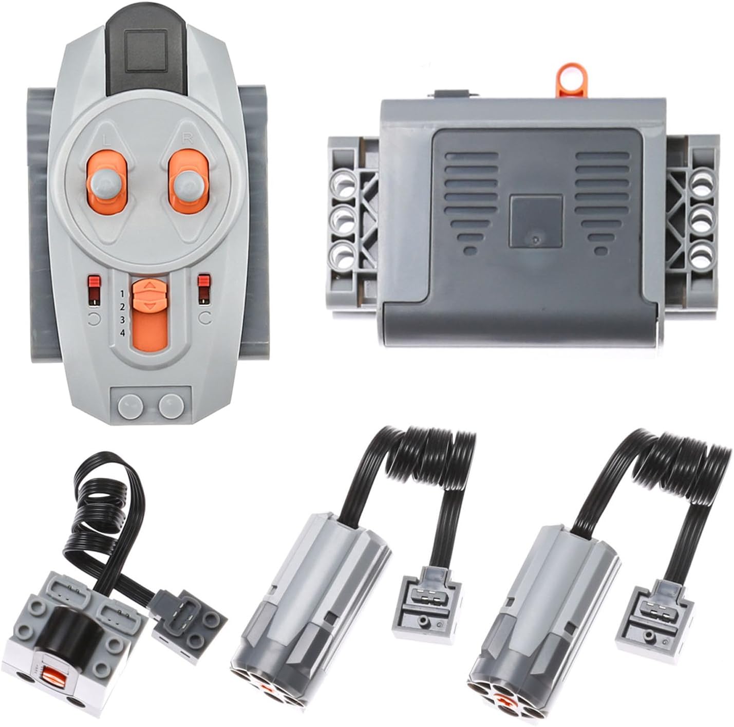 Ylutex 5-in-1 Motor Kit Compatible with Lego, Technic Motorized Kit ...