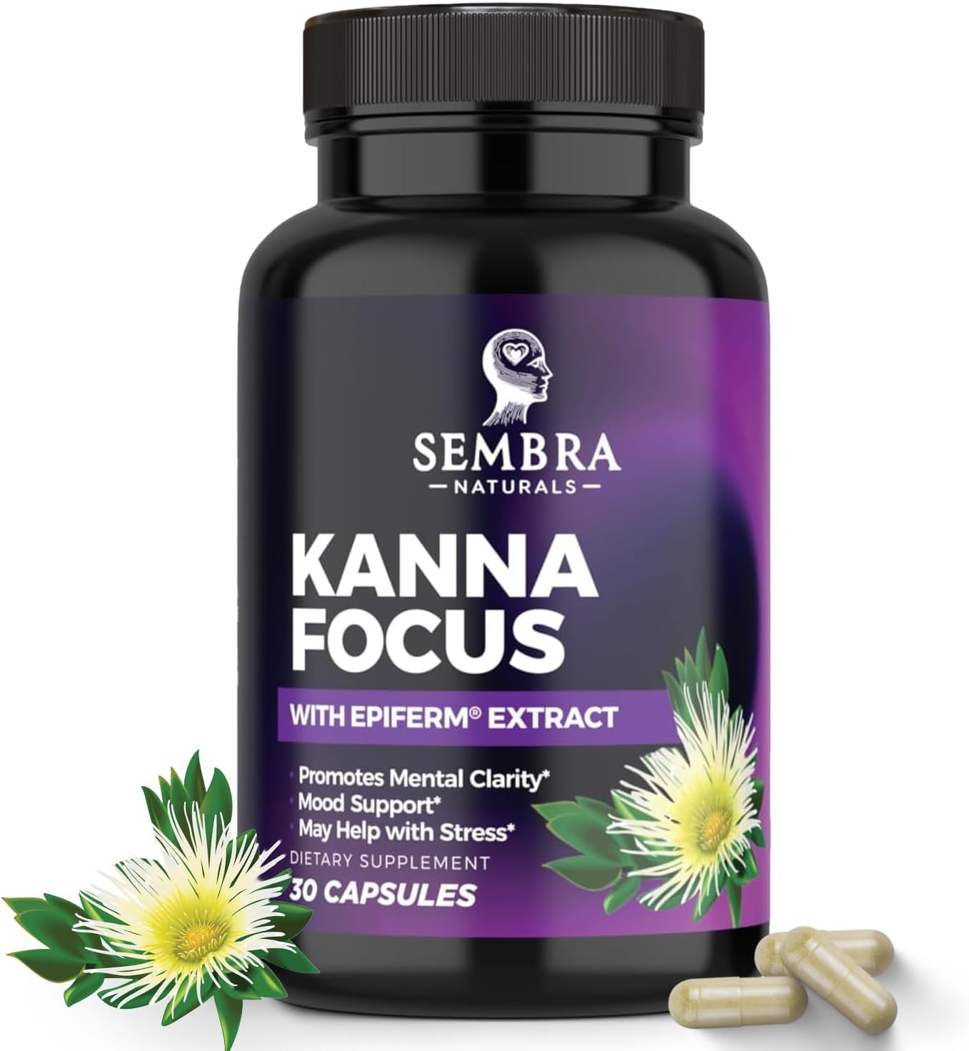 Amazon.com: KANNAFOCUS - Natural Kanna Extract Capsules 50mg Kanna ...