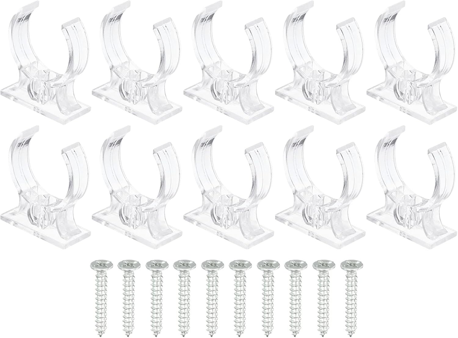 MECCANIXITY T8 U Clips Holder Bracket for LED Light Bulb Mounting ...