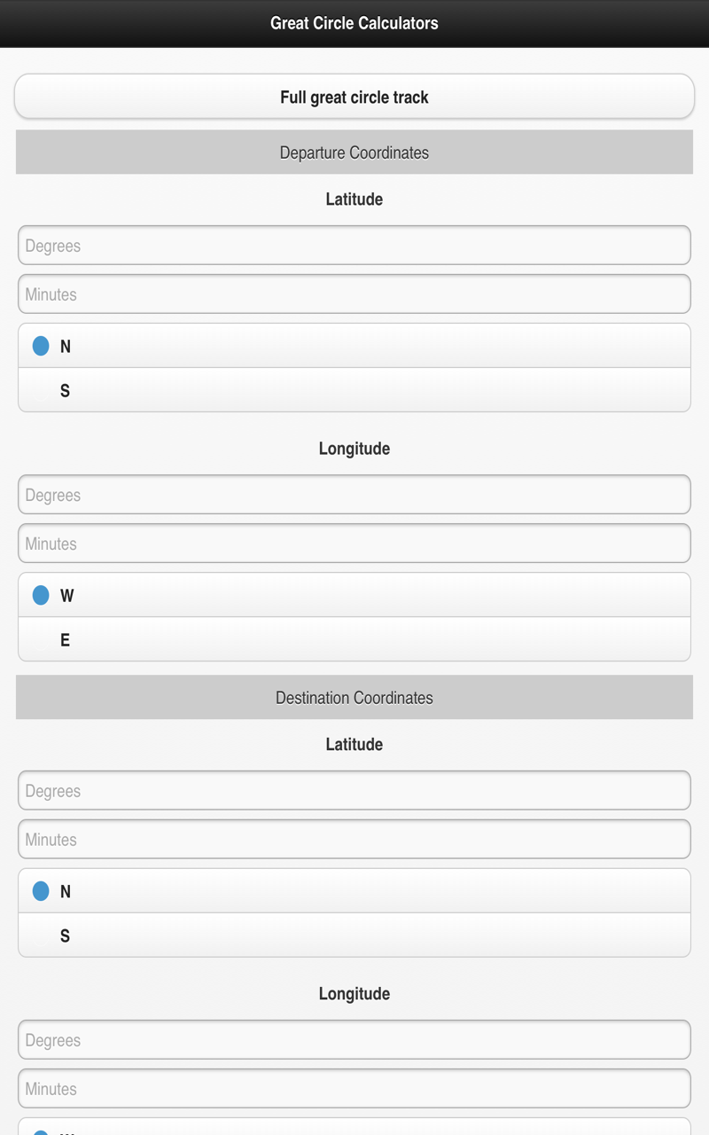 Great Circle Calculators - App on Amazon Appstore