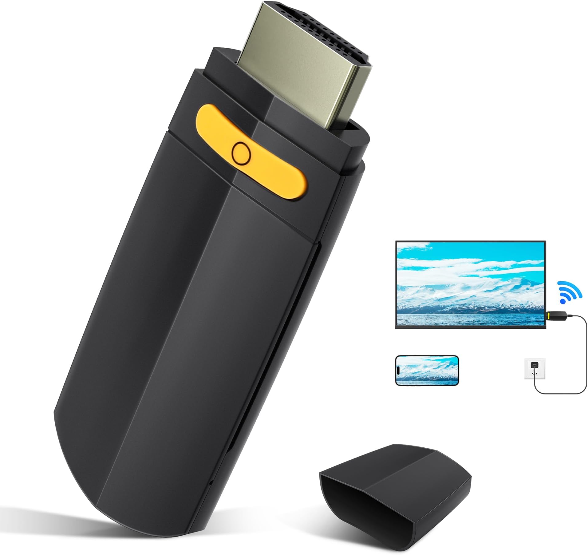 Amazon.com: HDMI 4K Wireless Display Adapter - WiFi 1080P Mobile Screen ...