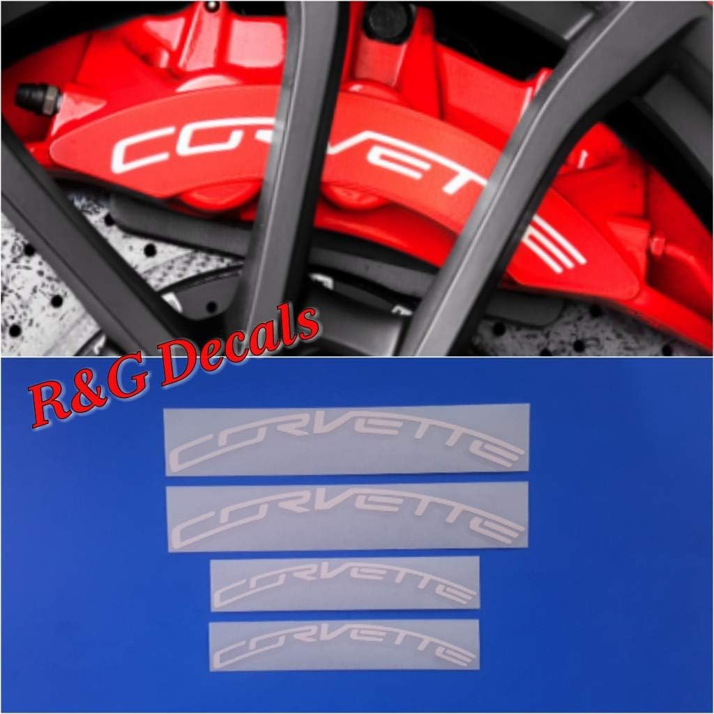 Amazon.com - R&G HIGH Temp ZR1 Brake Caliper Decal Sticker Set of 4 ...