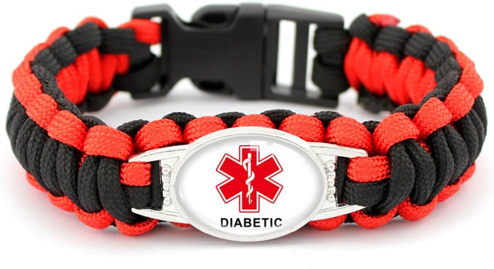 Amazon.com: LiFashion LF Mens Womens Outdoor First Aid Paracord ...