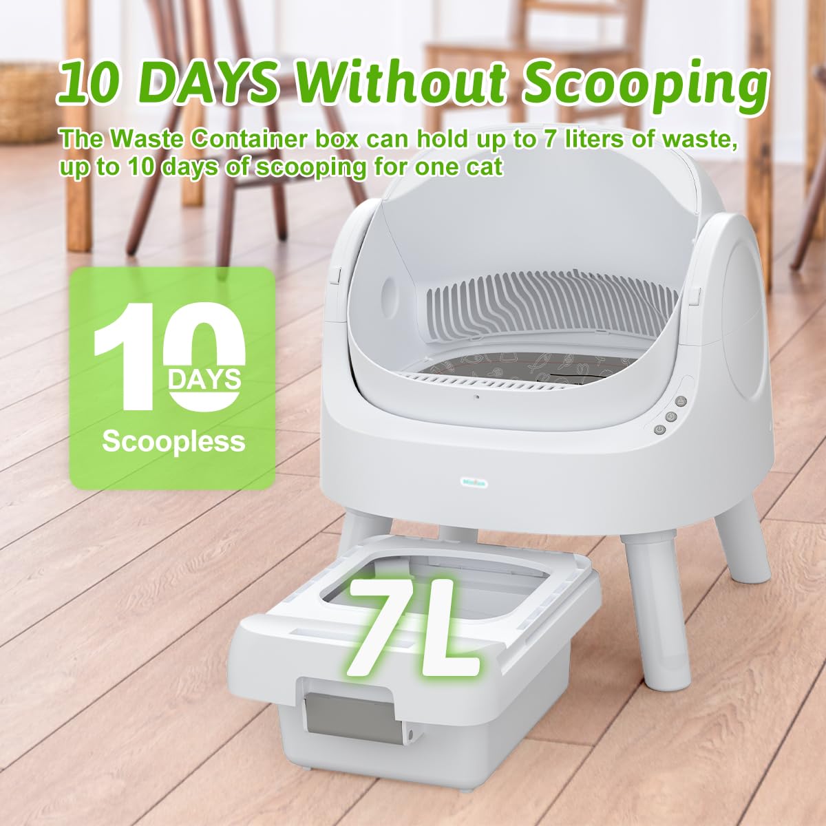 Multiple Cat Automatic Box Autoscooper 11 Self-Cleaning Cat Litter Box ...