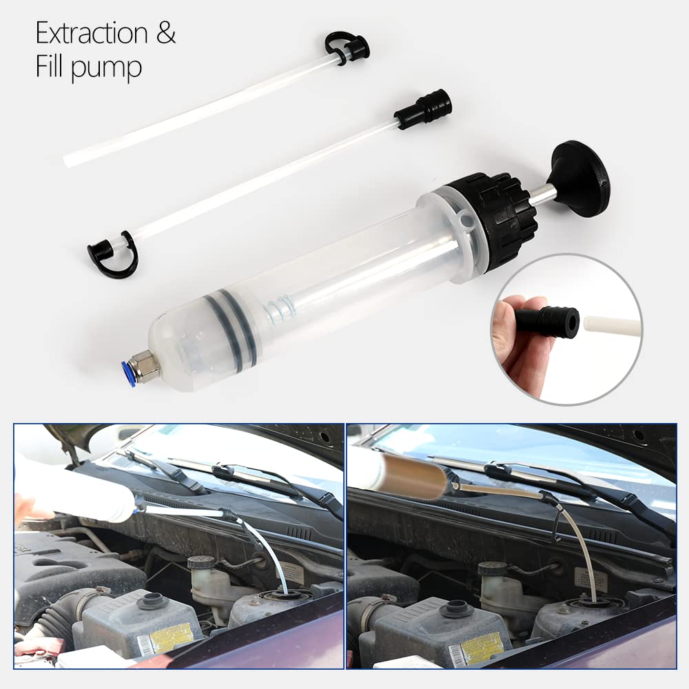 Snapklik.com : QUNNIE Automotive Fluid Extractor Pump, 200CC Oil Change ...