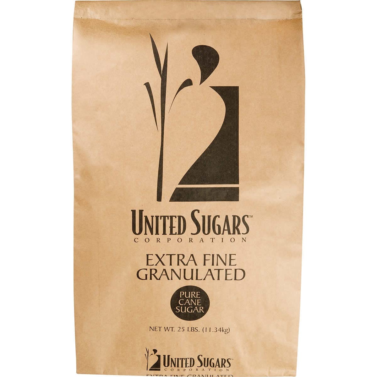 Amazon.com: United Sugars Extra Fine Granulated Sugar, 25 Pounds ...