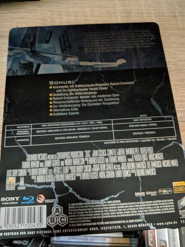 2012 (2009) (Blu-ray): Amazon.de: Emmerich, Roland, Cusack, John ...