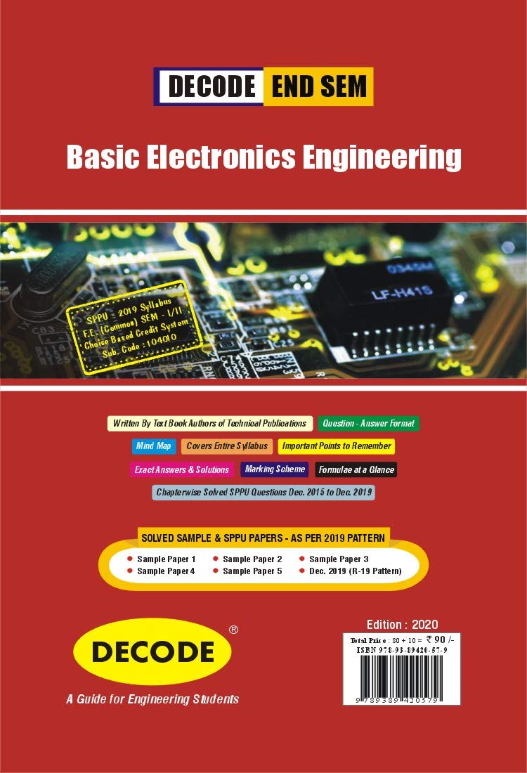 Basic Electronics Engineering for SPPU 19 Course (FE - II - Common ...
