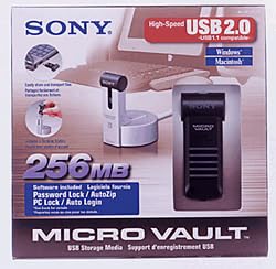 Sony USB2, 0 MINI-Micro Vault 256MB : Amazon.it