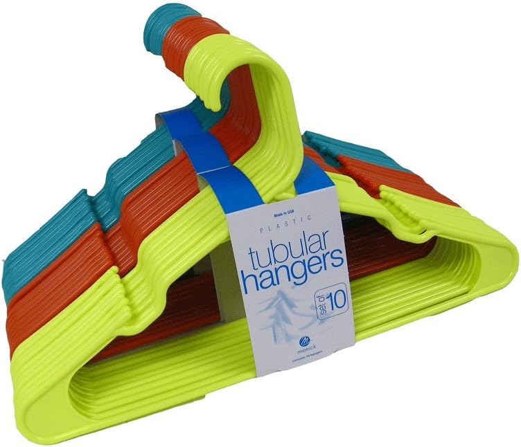 Amazon.com: Merrick C87161-Whd Super Heavy Weight White Tubular Hangers ...