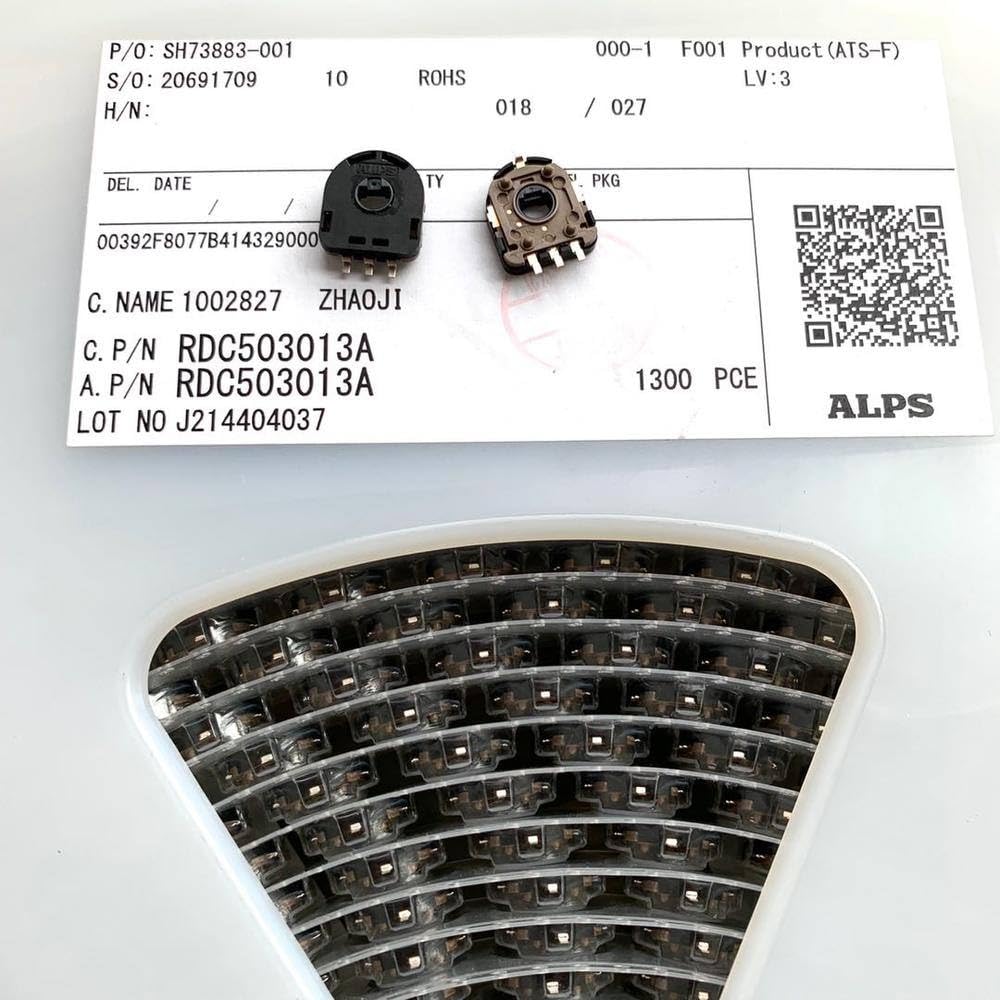 100 Pcs Resistance Sensor RDC503013A Rotation Angle Detection Sensor ...