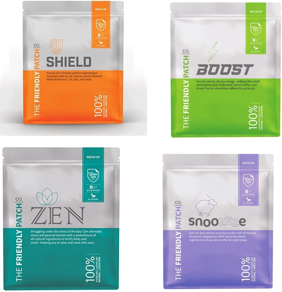 Amazon.com: The Friendly Patch Company Zen "112 Days Supply of Patches" + Boost Energy Patch ...