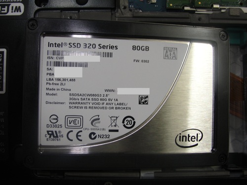 Amazon.com: Intel 320 Series 80 GB SATA 2.5-Inch Solid-State Drive ...