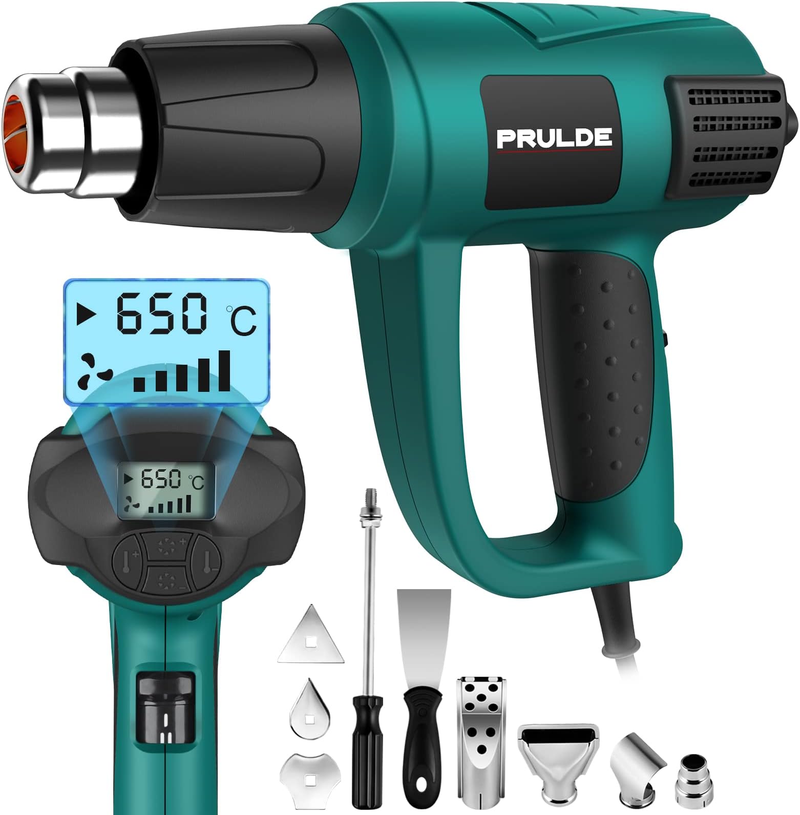 Bosch Heißluftfön UniversalHeat 600 (1800 W, Temperatur: 50/300 / 600 ...