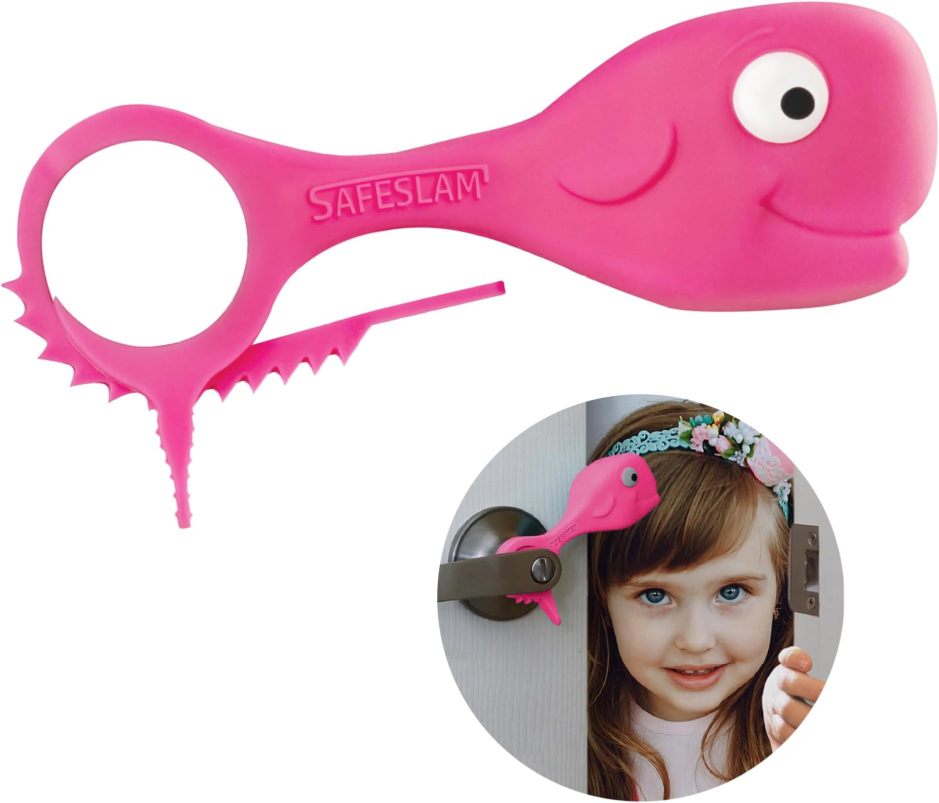 Amazon.com : Happy Hands Anti Slam Child Door Safety Finger Trap ...