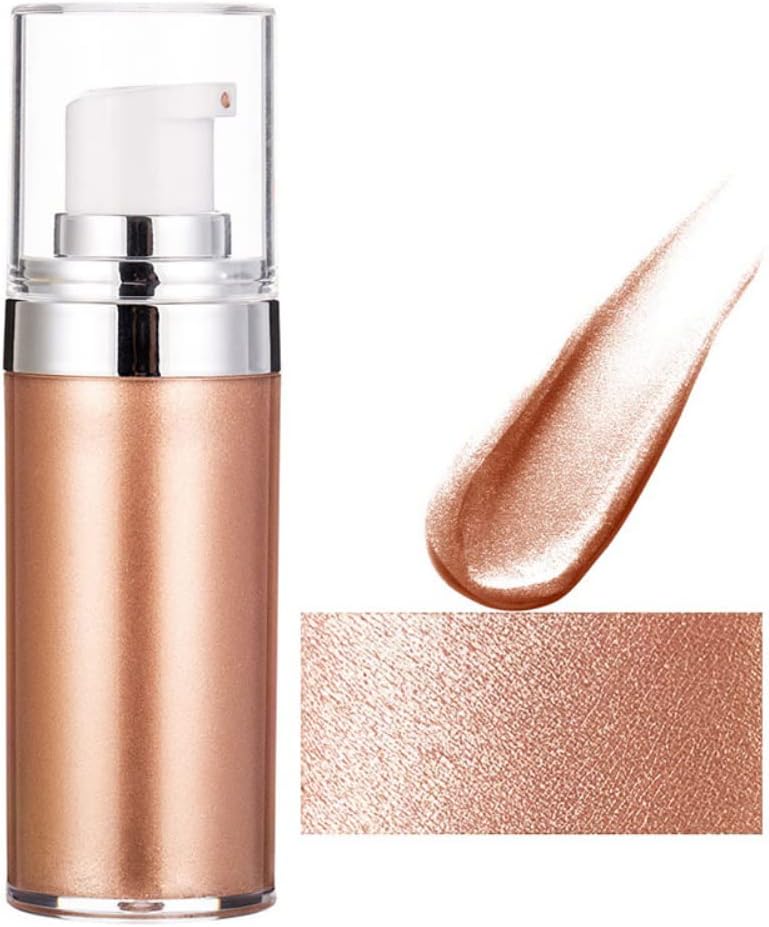 Amazon.com : Yeuxtty Body Shimmer Oil, Liquid Body Illuminator Drops ...