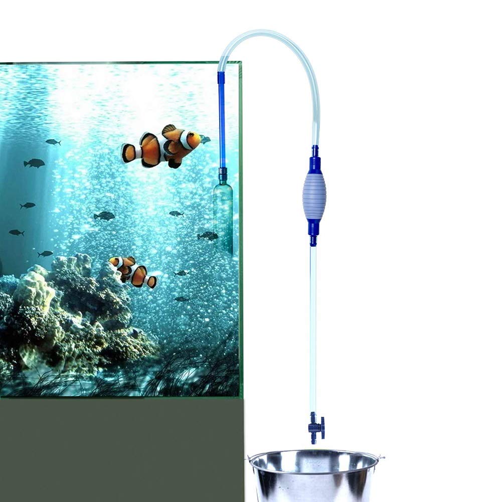 Jlcn Aquarium Gravel Cleaners Fish Tank Water Changer Vacuum Siphon ...