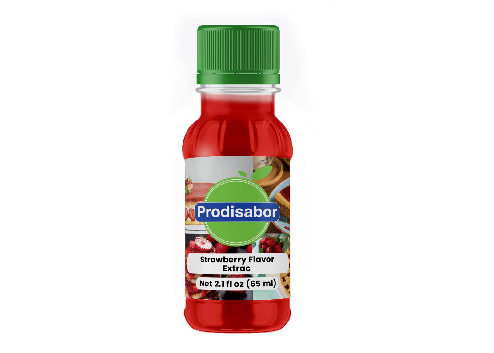 Amazon.com: Prodisabor Strawberry Flavor Extract 65ml, Sweet & Fruity ...