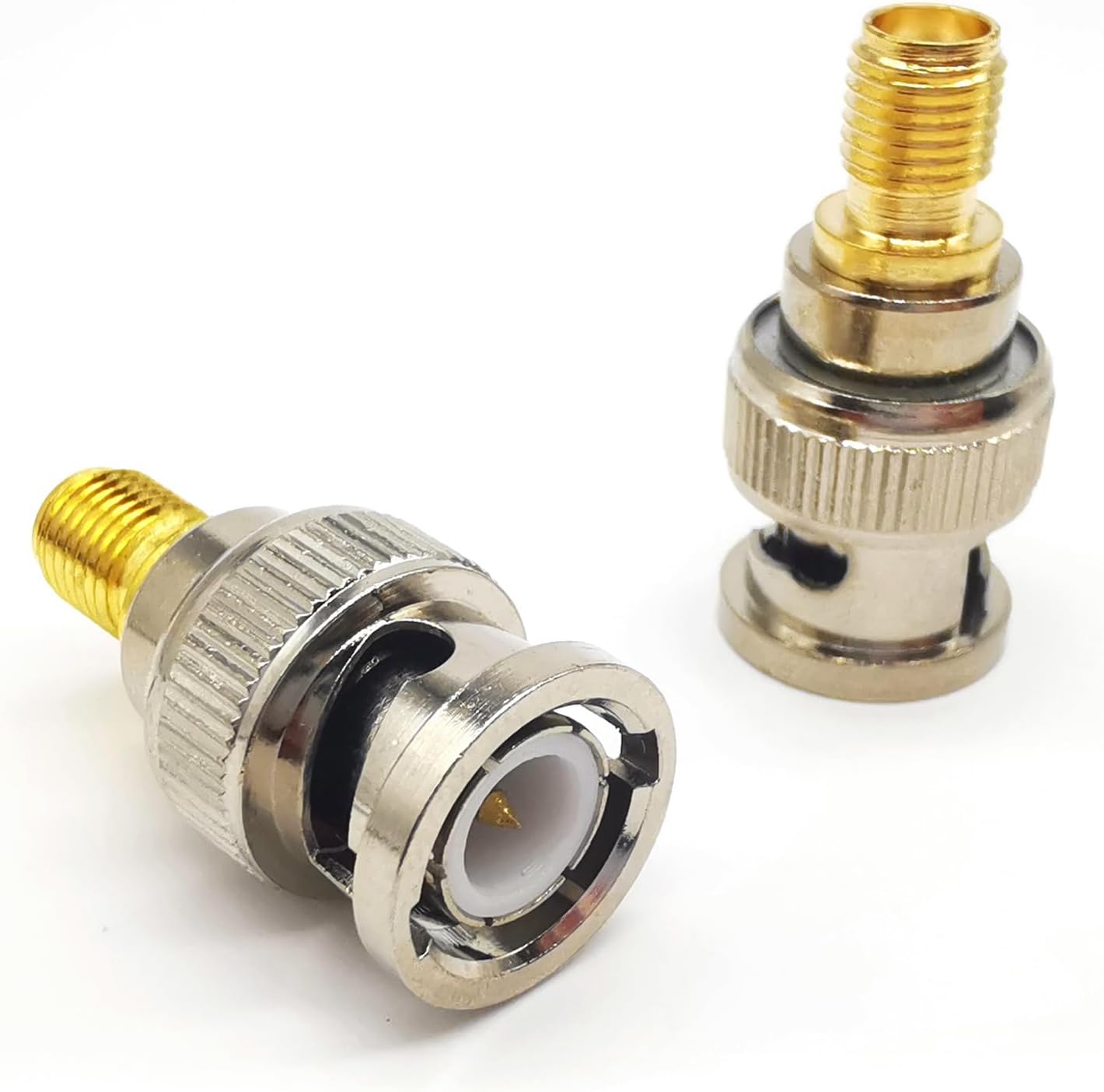 Amazon.com: Ahoaepy 2PCS SMA BNC Adapter, BNC to SMA Coax Connector, SMA Female to BNC Male ...