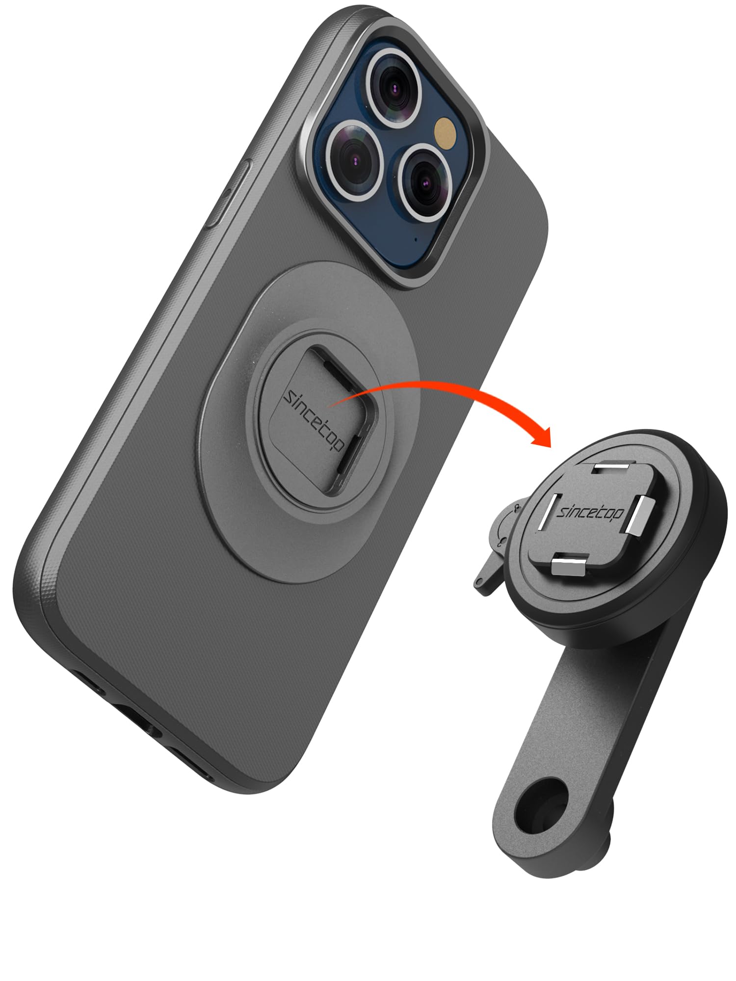 Sincetop New Series Q [ Quad ] Mountain Bike Phone Mount - Universal ...