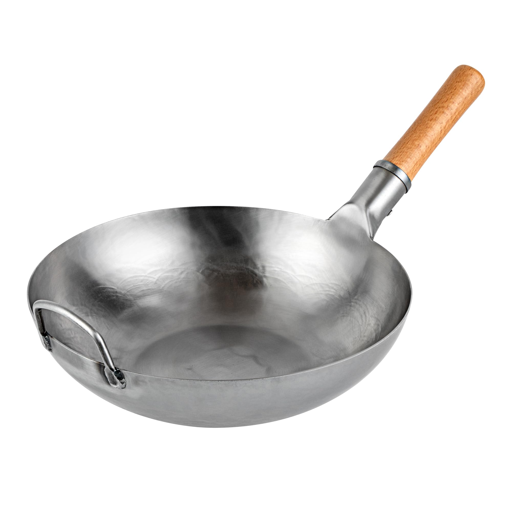Amazon.com: Restaurantware-Motomori 13.38 Inch Hand-Hammered Carbon ...
