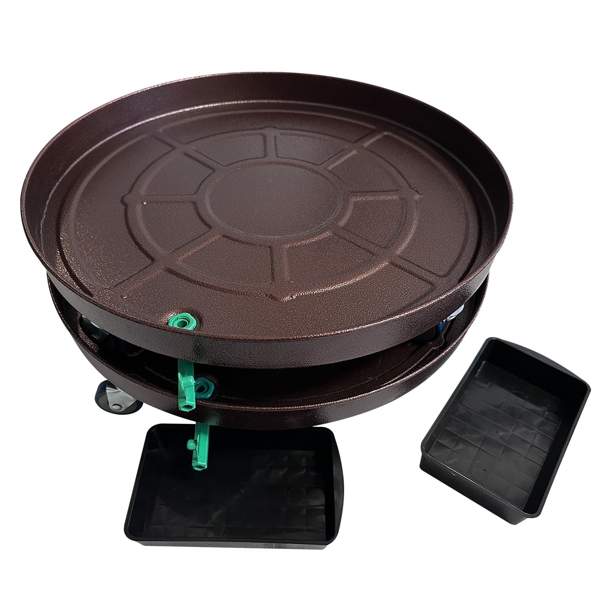 Amazon.com: RoomHappy Plant Caddy with Wheels and Drainage - Heavy Duty ...