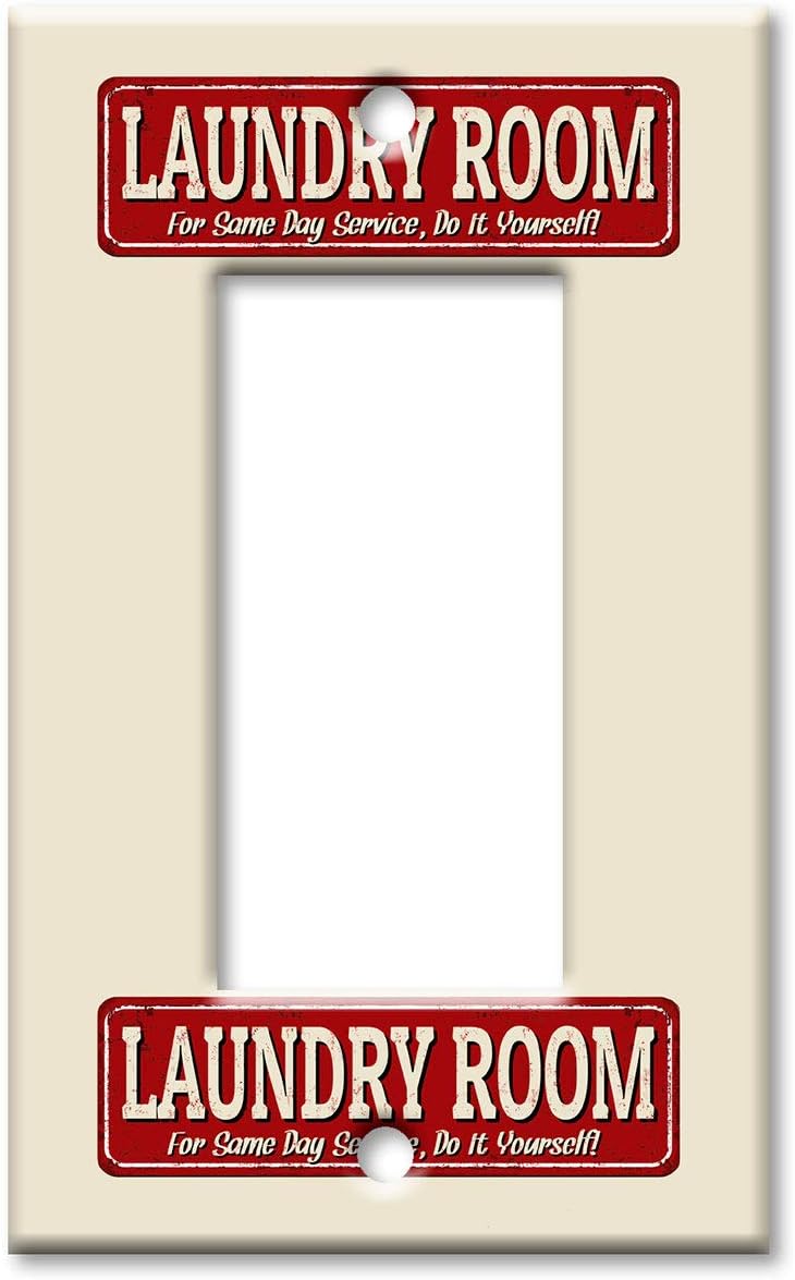 Art Plates 1-Gang Rocker (Decora) OVERSIZE Switch Plate - OVER SIZE ...