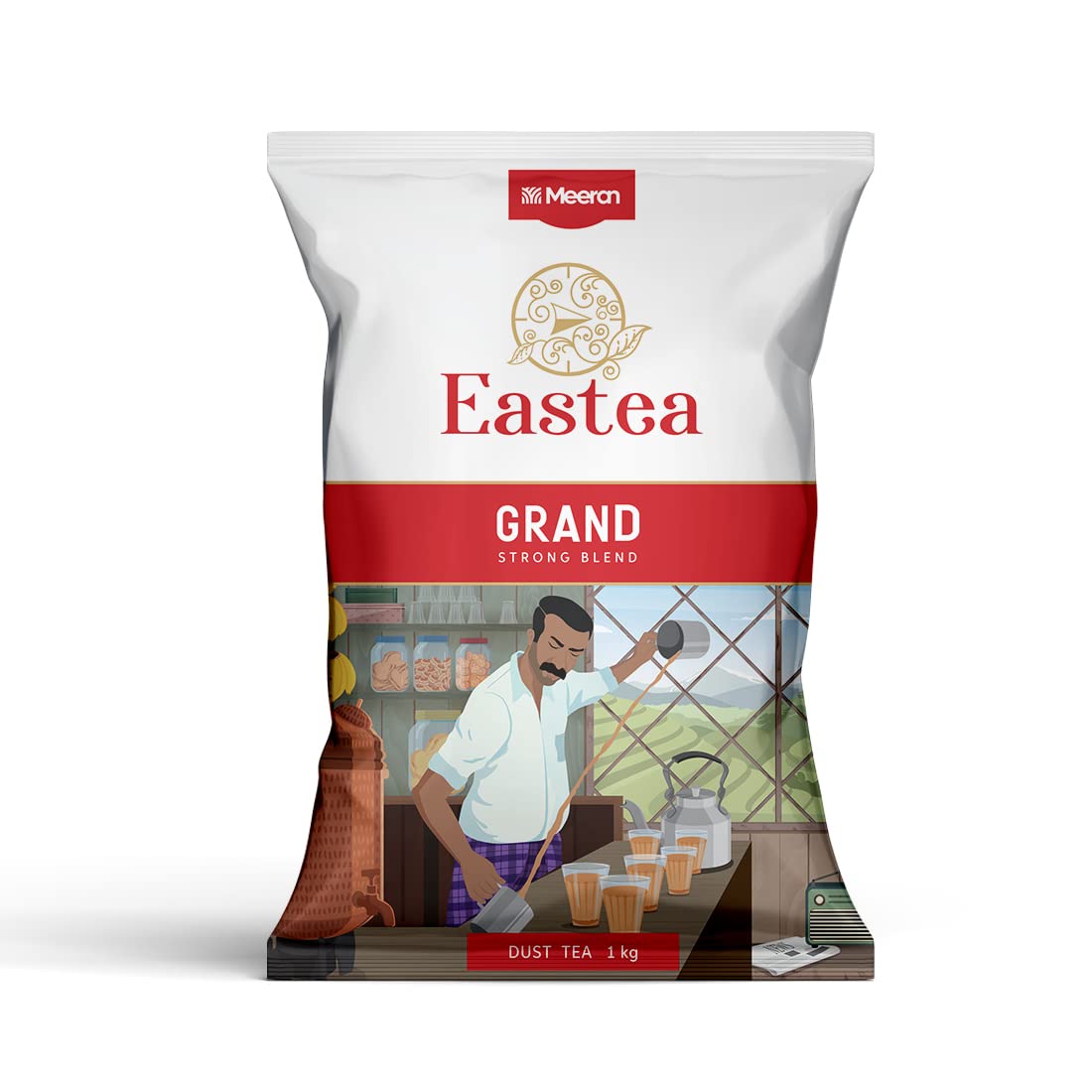Eastea Grand Strong Dust Tea 1Kg | Black CTC Dust Tea | Strong ...