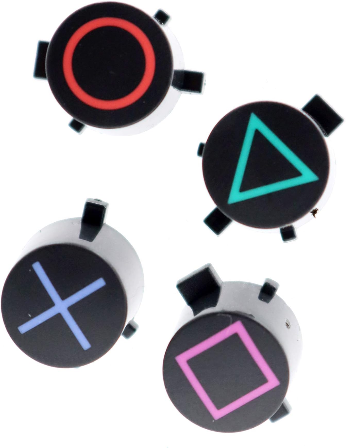 Amazon.com: Deal4GO ABXY Buttons Triangle Circle Square X Action Button ...