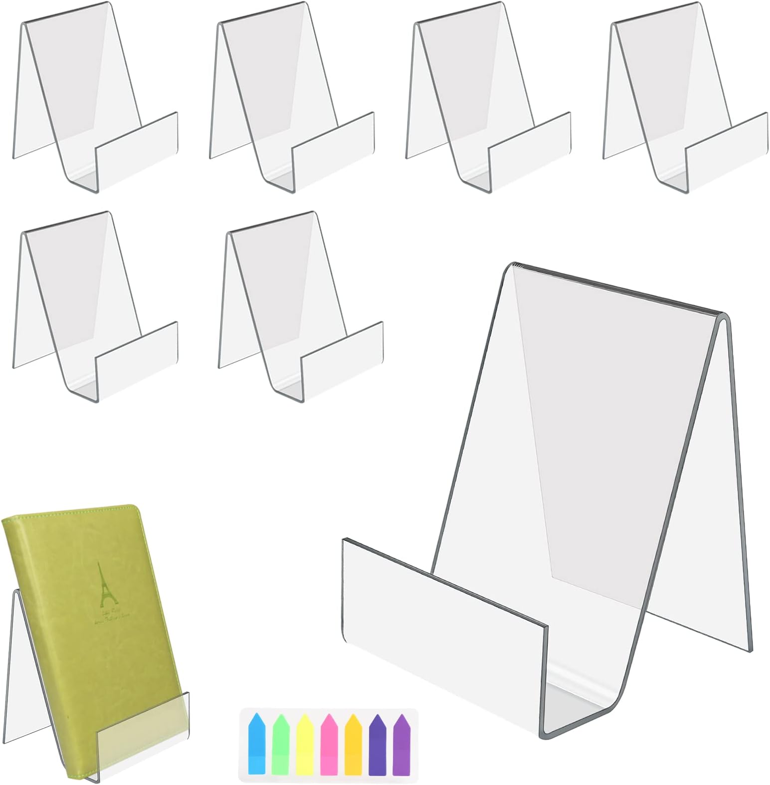 EPOSGEAR Medium Plastic Acrylic Perspex Book Plate Retail Display Stand ...