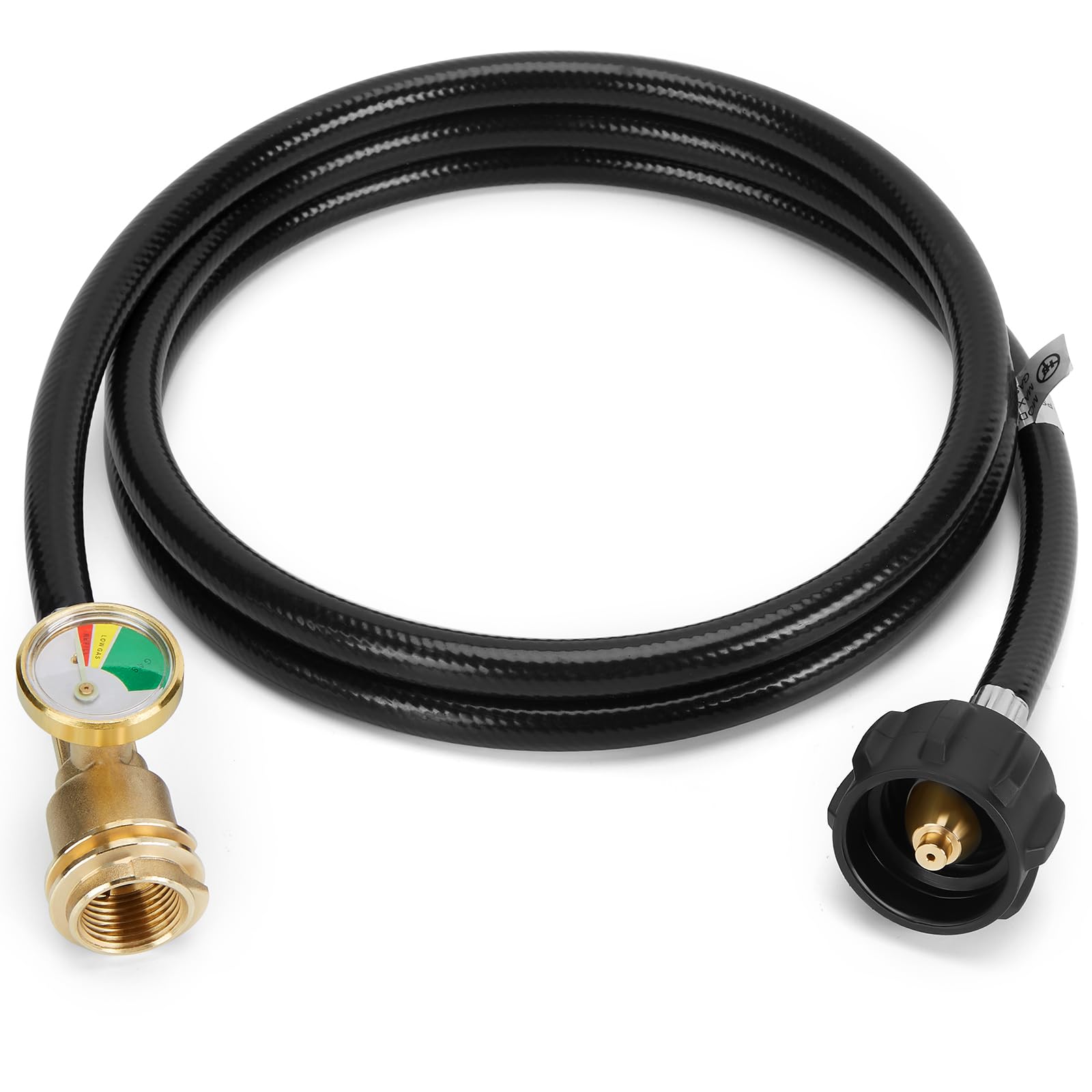 Snapklik.com : WADEO 6 Feet Propane Tank Extension Hose