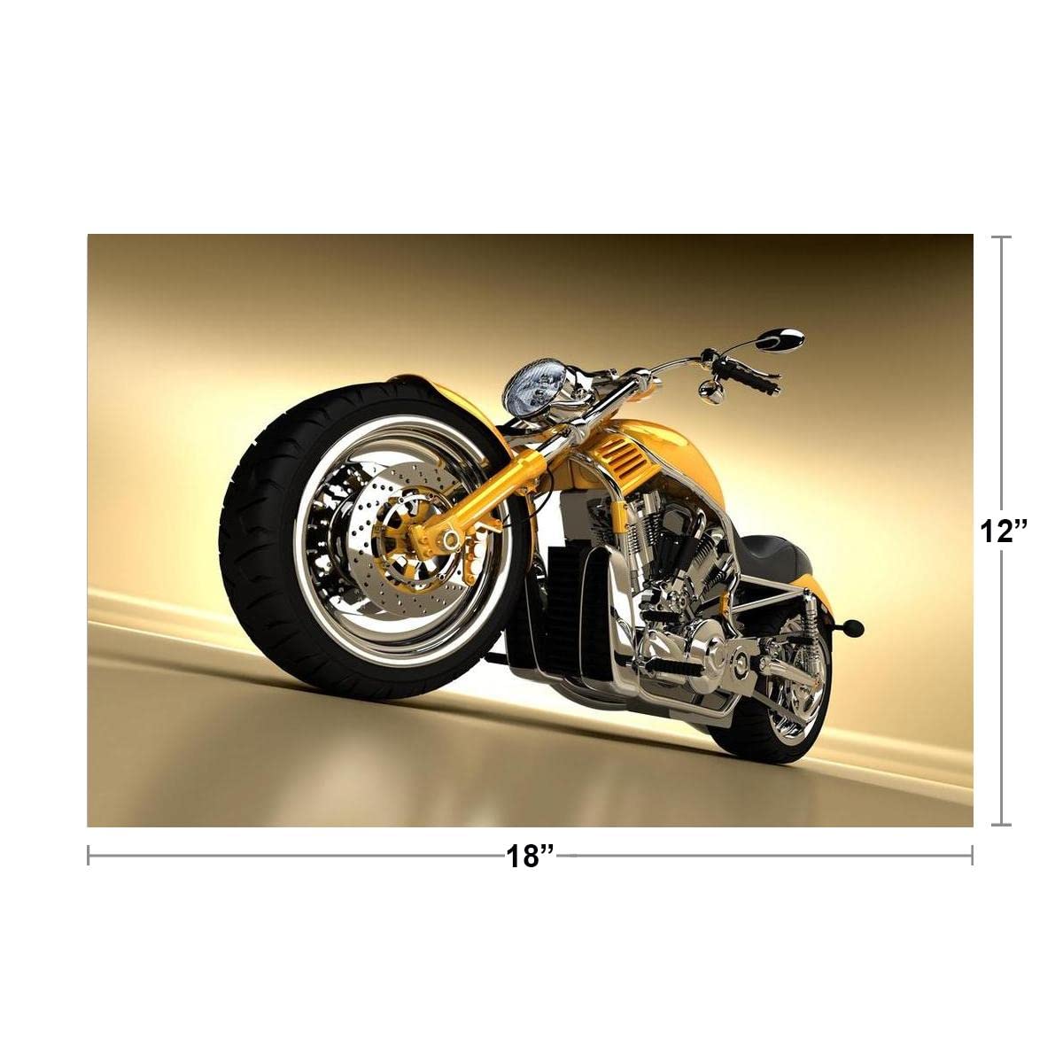 Yellow Chopper Background