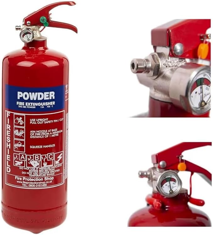 1KG Fire Extinguisher for Car & Home - UAE Civil Defence Approved - DCP ...