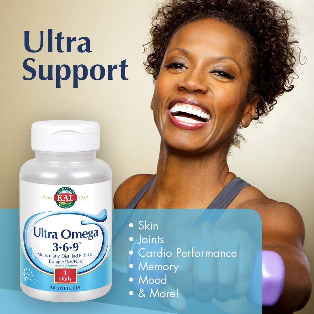 Snapklik.com : KAL 1200 Mg Ultra Omega 3-6-9 Softgels