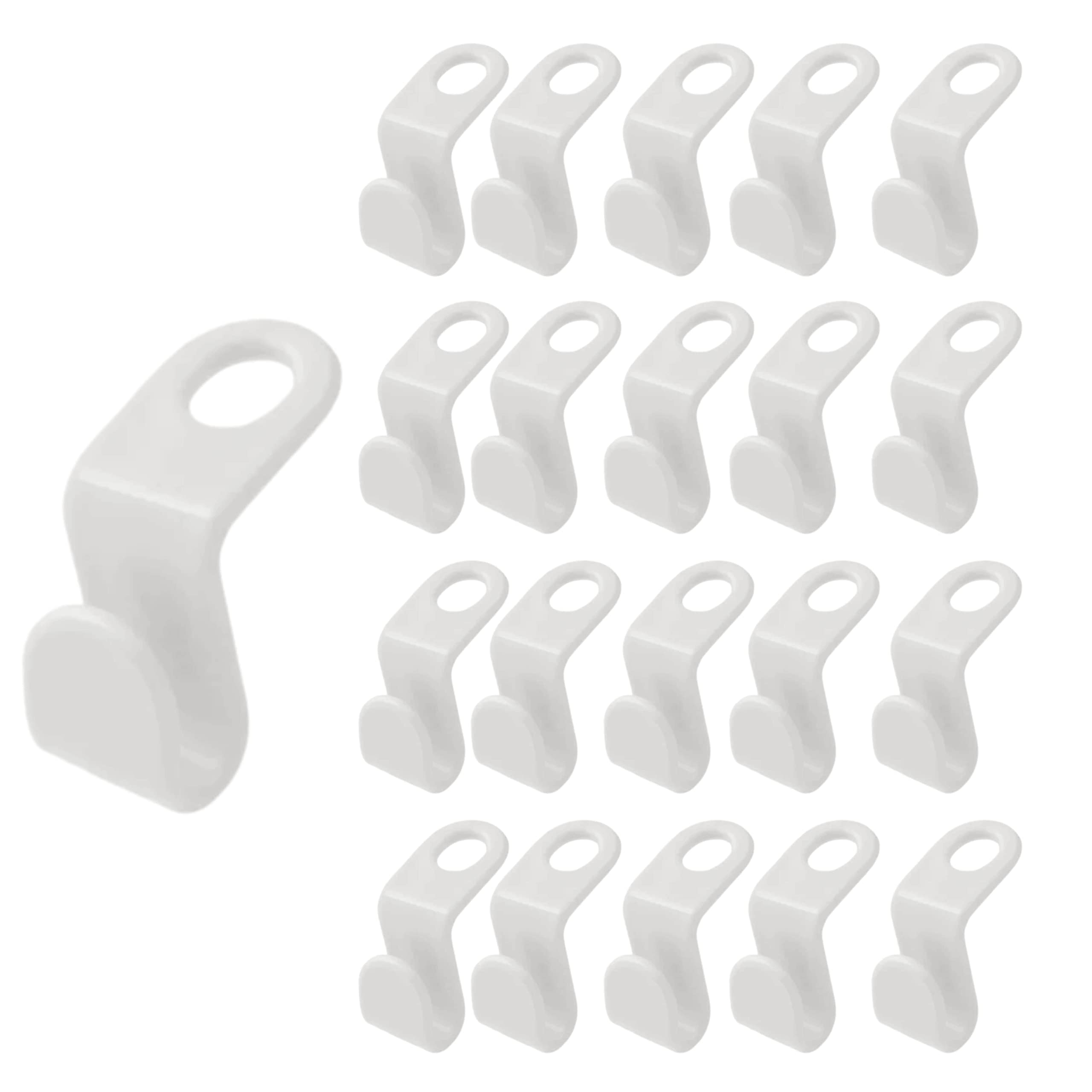 20pcs Clothes Hanger Connector Hooks, Space Saving Wardrobe Clothes ...