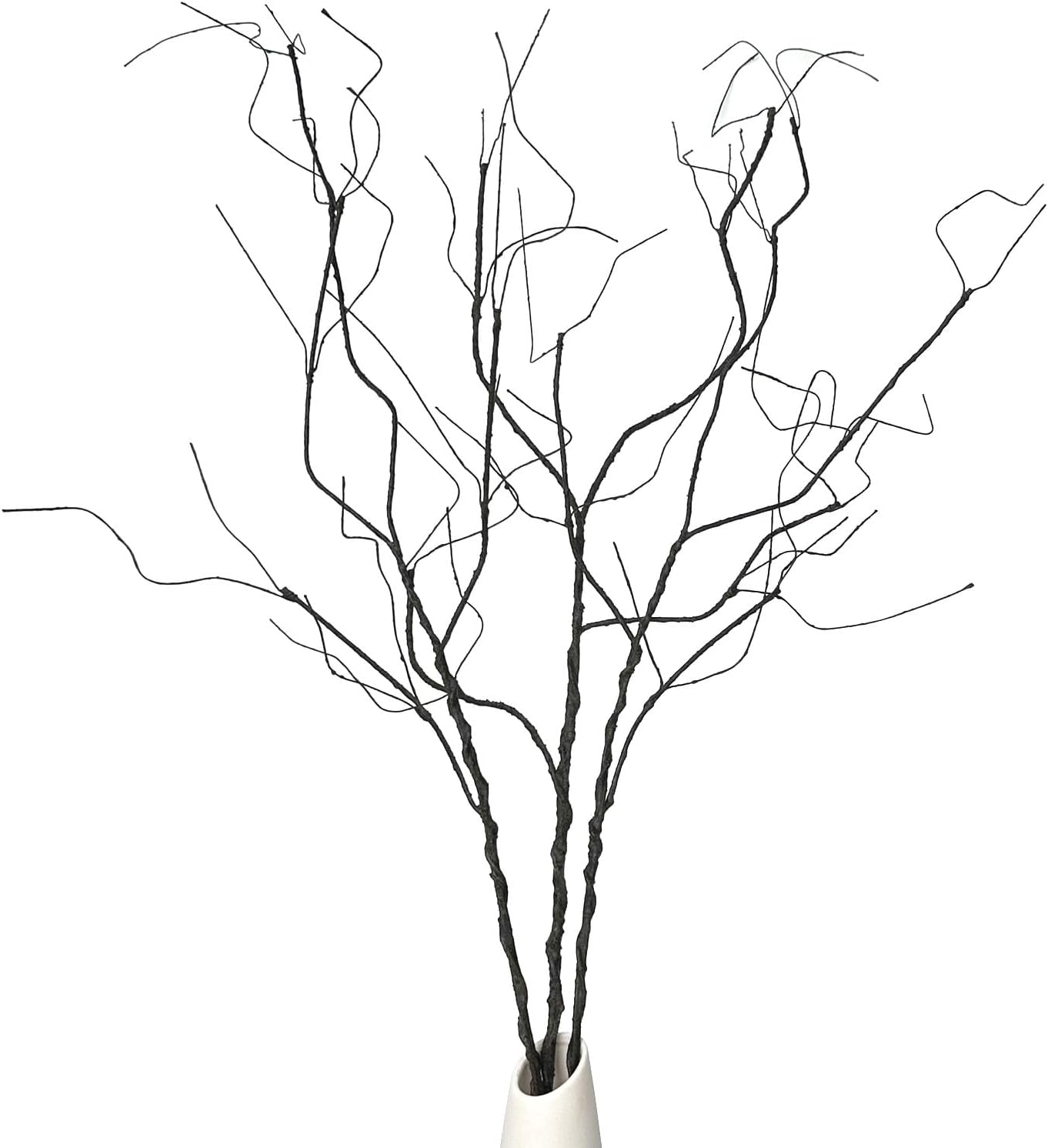 Amazon.com: 3Pcs 37" Lifelike Curly Branches Dry Artificial Twigs Fake ...
