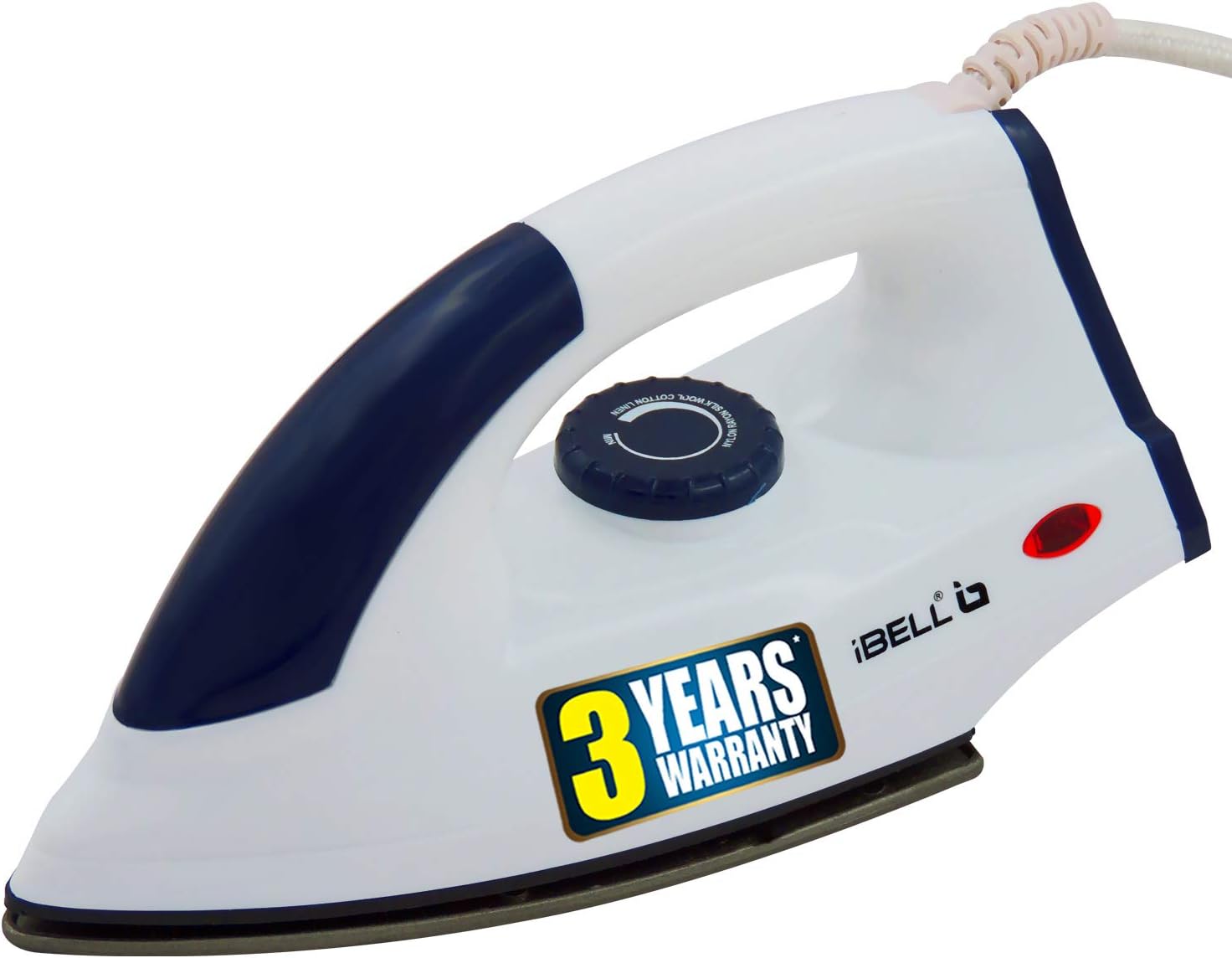 Buy Orpat OEI 187 1200-Watt Dry Iron (White and Blue) Online at Low ...