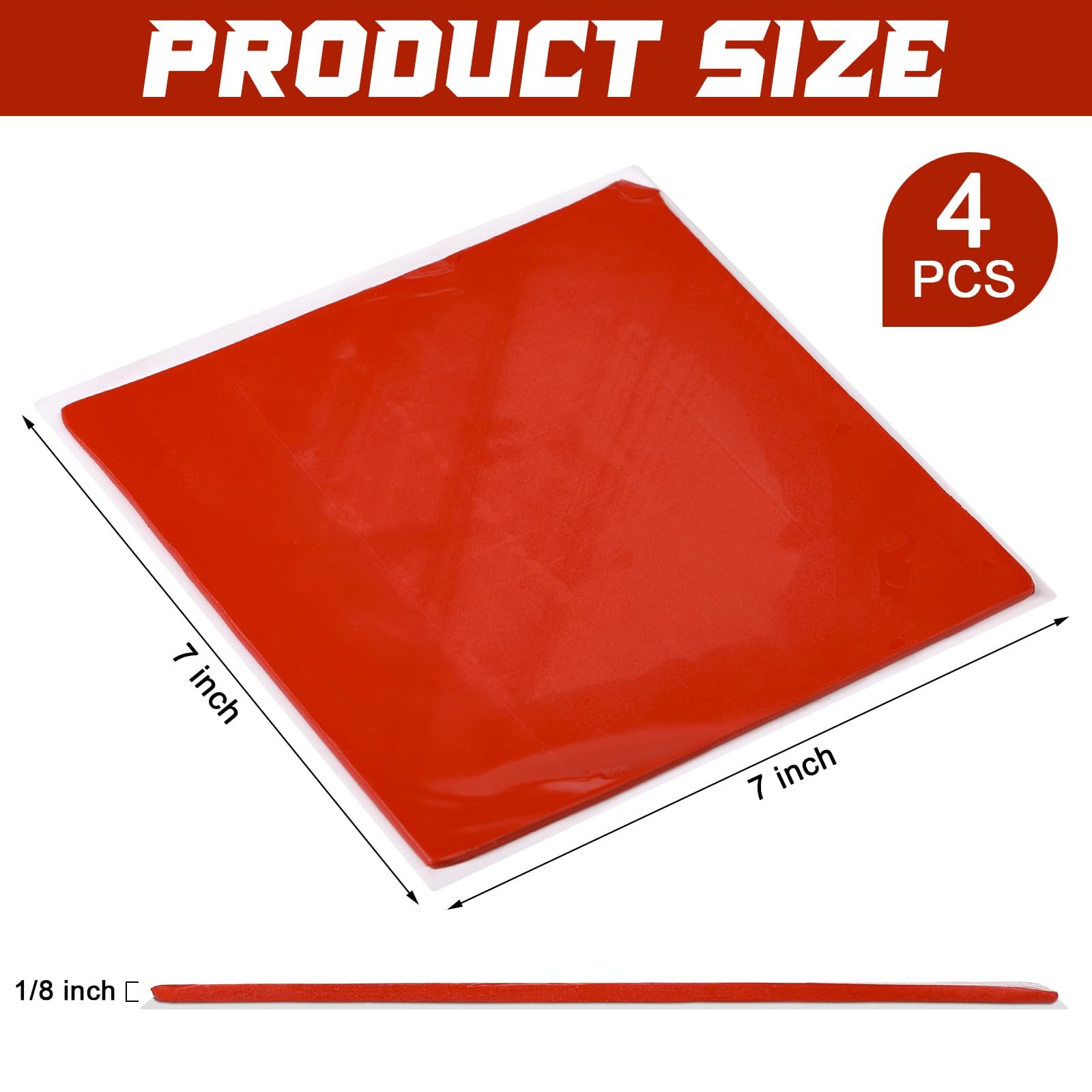 Snapklik.com : 4 Pcs 7x7 Inches Acoustic Outlet Soundproofing Putty ...
