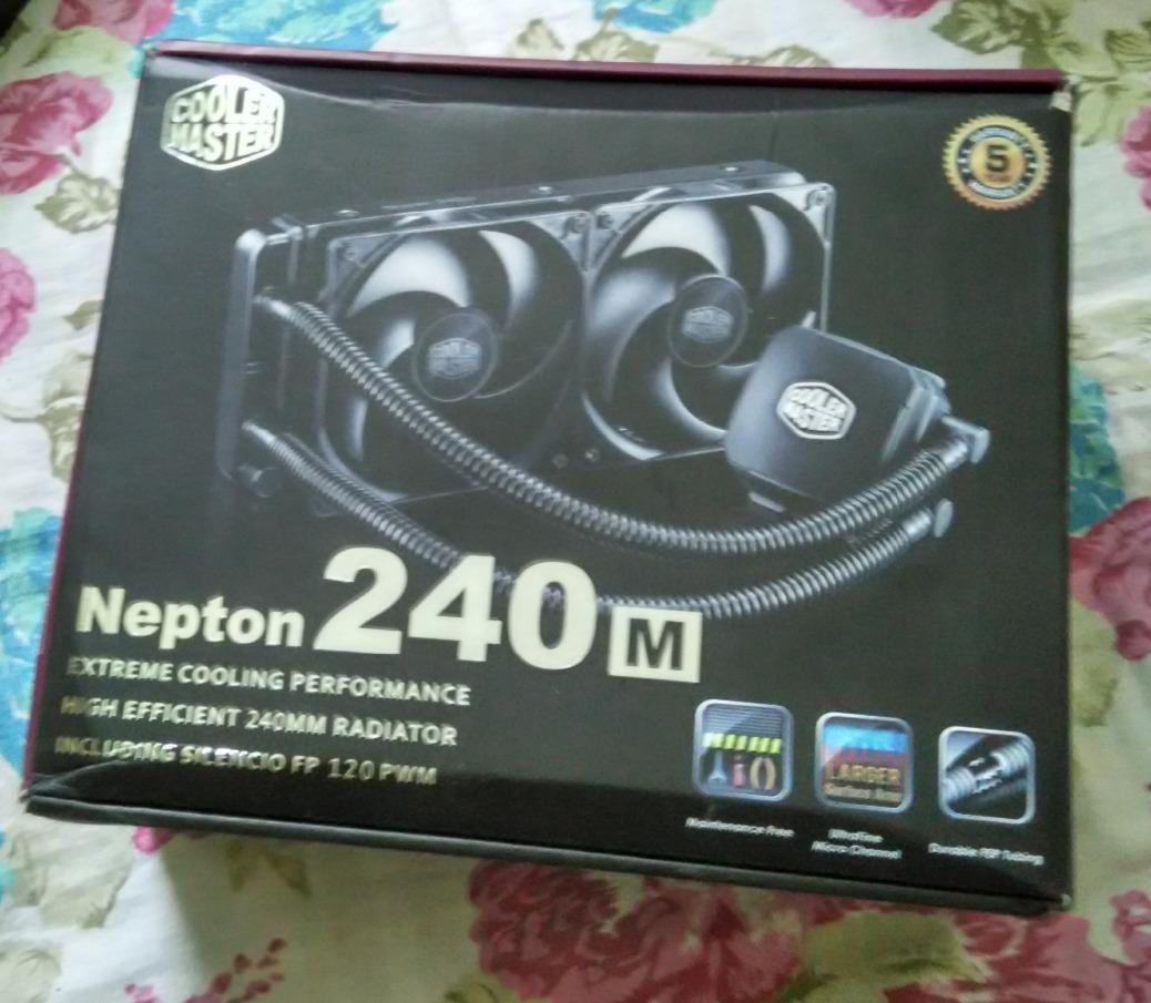 Cooler Master Nepton 240M RL-N24M-24PK-R1 All-in-One CPU Water Cooling ...