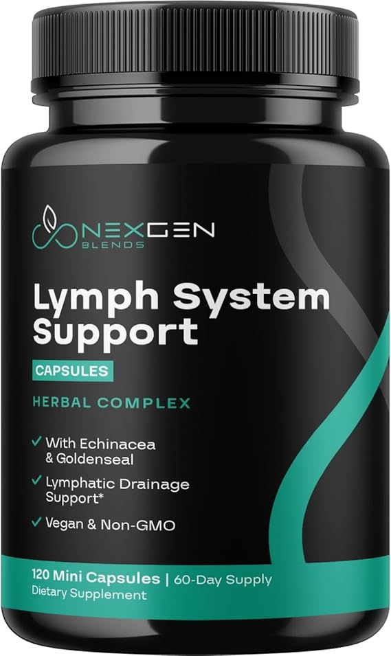 Amazon.com: Herbal Lymph System Support Supplement - Lymphatic Support ...