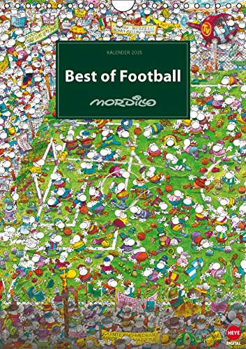Amazon | Mordillo Best of Football Wandkalend | Mordillo Guillermo | 輸入 ...
