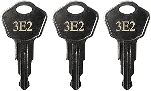 Niahm Sentry Safe Replacement Keys Model 1100-Codes 3A2 for Sentry Safe ...