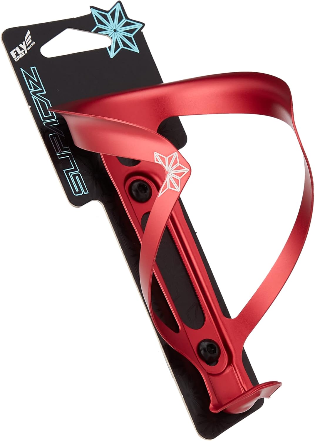 Supacaz, Fly Cage Ano, Bottle Cage, Aluminum, Red, 18g, Water Bottle ...