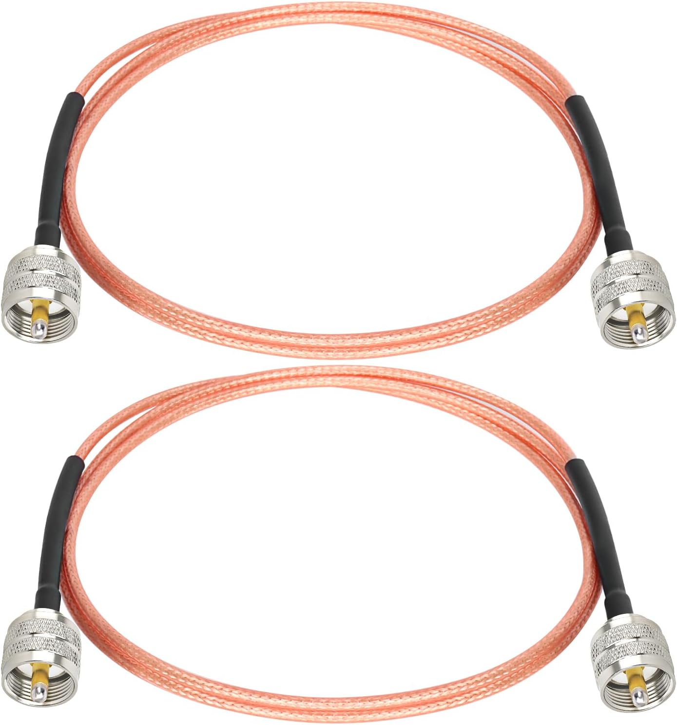 Amazon.com: uxcell SMA Male to UHF PL-259 Male RG316 RF Coaxial Coax Cable 10 Ft : Electronics