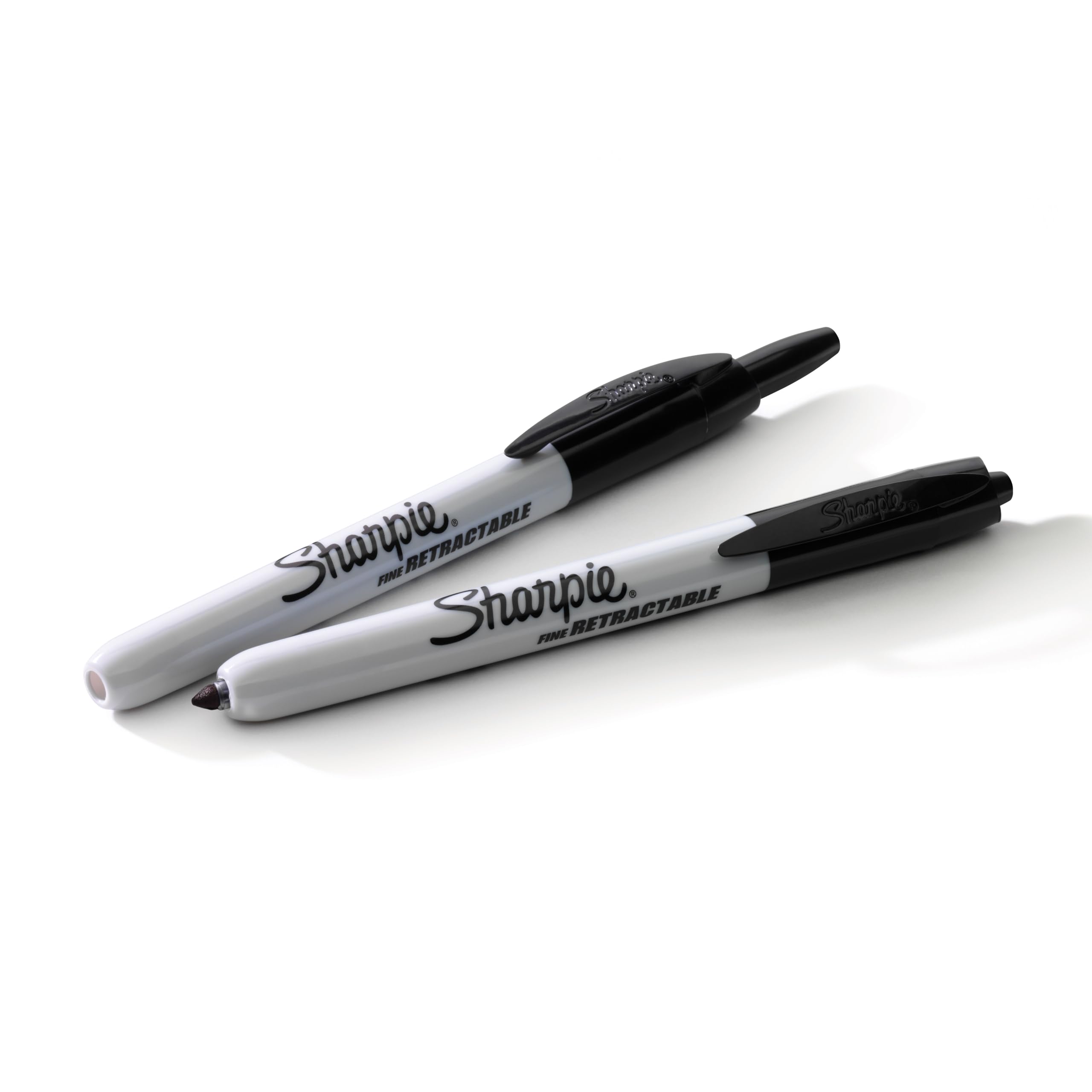 Sharpie Retractable Permanent Markers | Fine Point | Black | 10 Count ...
