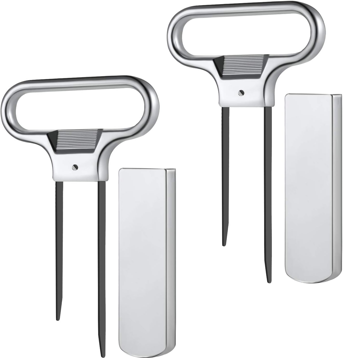 Amazon.com: Boao 2 Pcs Cork Puller Wine Bottle Beer Opener Two-prong ...